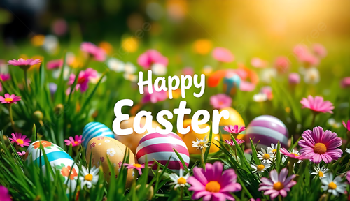 Easter at Athelington - Log Cabins